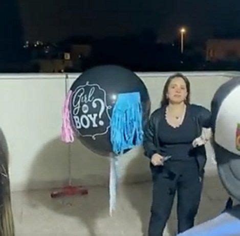 Viral un globo para revelar el sexo del bebé y un final inesperado