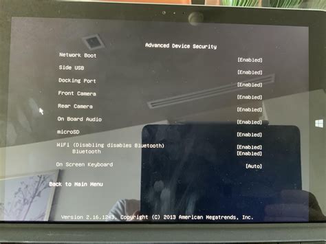 Unable To Disable Secure Boot On Surface Pro 3 R Surfacelinux