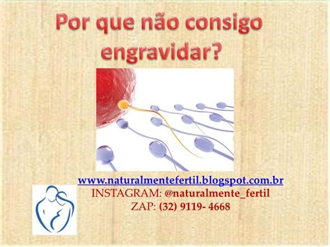 Naturalmente Fértil Por Que Eu Não Consigo Engravidar