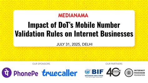 Event Report Impact Of Dot Mnv Rules On Internet Businesses