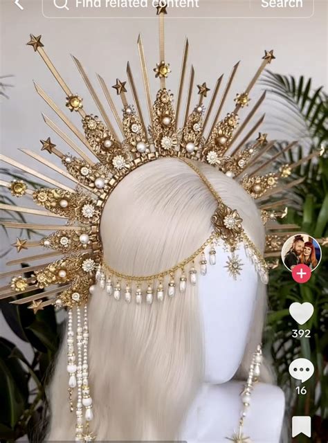 Sun Crowns Halo Crown Headpiece Diy Gold Headpiece Prom Goddess