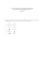 Asymptotic Notation Pdf CS Algorithms And Complexity Spring Unique Numbers