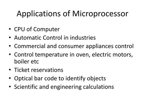 Microprocessor And Architecture Pptx Computing Technology And Computing