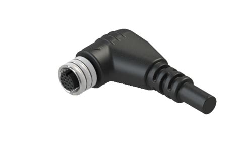 방수 Ip66 ~ 68 M12 A 코드 17핀 암 케이블 어셈블리 커넥터 A12i M217rm Holin