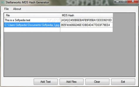 Md5 Hash Generator Download Softpedia