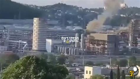 لحظه اصابت پهپاد حزب الله به یک کارخانه در شمال فلسطین اشغالی فیلو