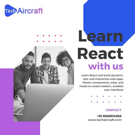 techaircraft ready to build dynamic and interactive web applications 🚀 learn react with us
