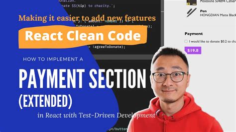 React Clean Code How To Making The Code Easier To Add New Features Youtube