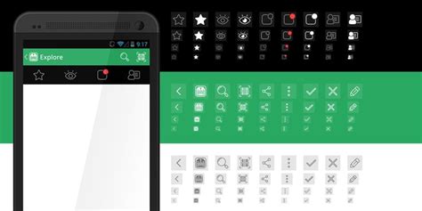 Asset Creation Process Android Jeff Broderick Android Mobile Ui Asset