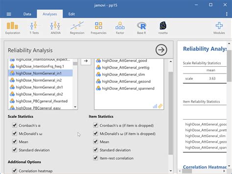 Chapter 17 Reliability Analysis Rosetta Stats
