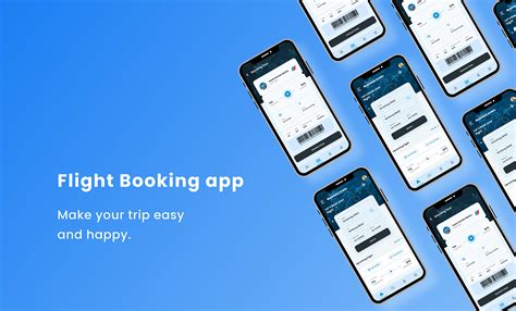 Flight Ticket Booking App Ui Design On Behance