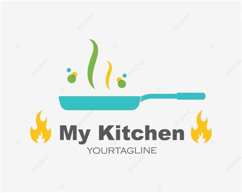Vector Icon Of A Cooking Pan For Kitchen Logo Vector Cook Set