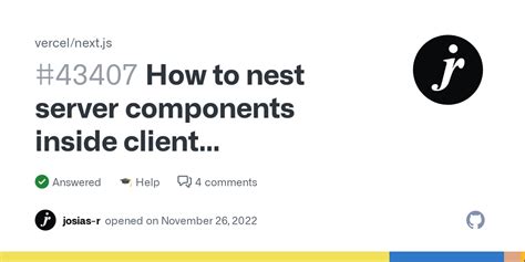 how to nest server components inside client components · vercel next js