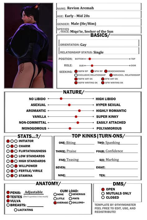 R Rev On Twitter Decided To Fill One Of These Out For Rev Https T Co Sdj SmJBQ