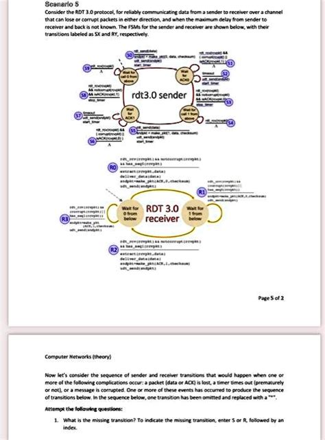 solved geanerio s consider the rdt 3 0 protocol for reliably