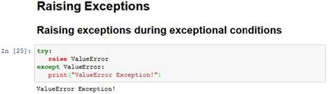 How To Raise Exceptions In Python Dummies