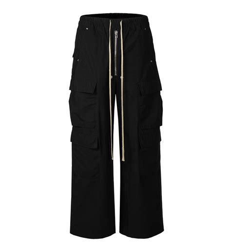 Nylon Drawstring Cargo Pants Undeveloped
