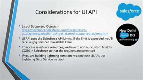 Introduction To Salesforce Ui Api Ppt