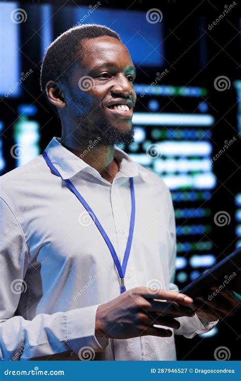 Server Clusters Diagnostic Check Stock Image Image Of Software
