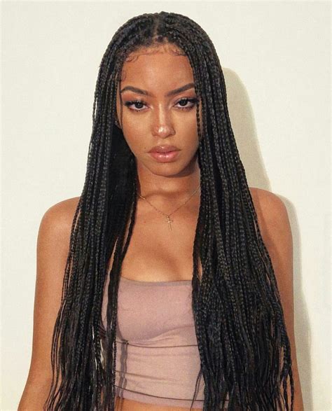 Cute Box Braids Hairstyles Box Braids Hairstyles For Black Women
