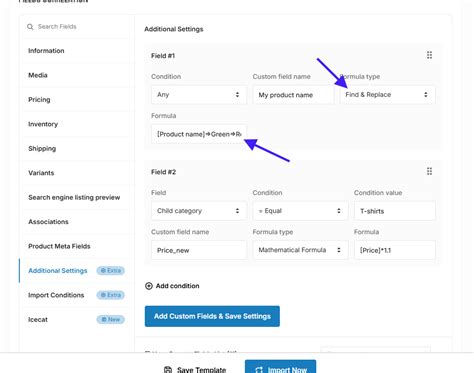 How To Replace Some Text In The Field During Import Products Sync Master For Shopify