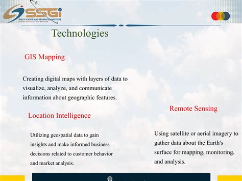Geospatial Science And Technology Applications Pptx
