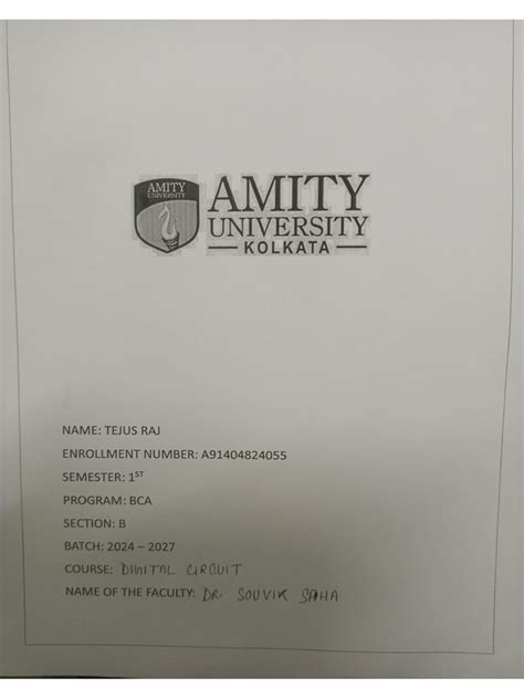 Digital Circuit Assignment Pdf