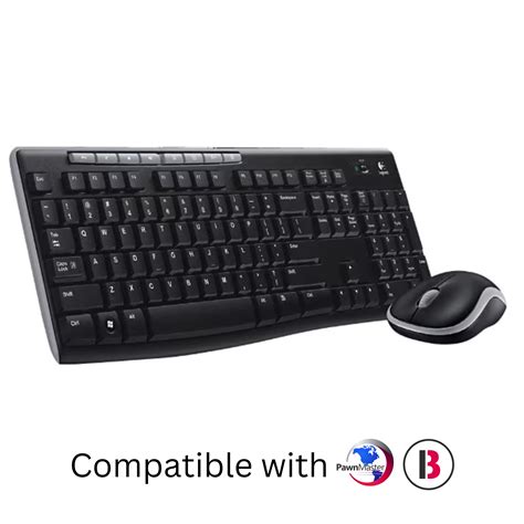 Logitech Wireless Keyboard And Mouse Set Bravo Store Supplies