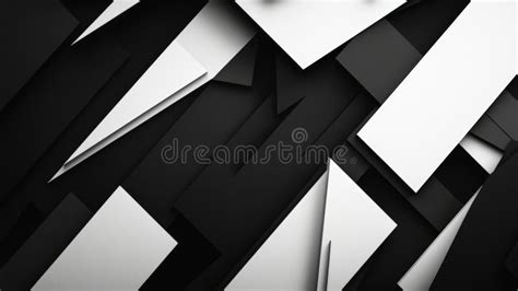 bold abstract background with sharp angular shapes in black and white