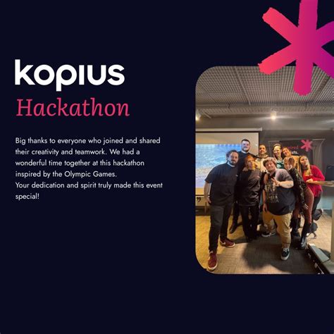 Kopius Inc On Linkedin Teamwork Hackathon Workculture