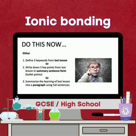 Ionic Bonding GCSE By CMGs Science Lessons TPT Ionic Bonding GCSE By CMGs Science Lessons TPT