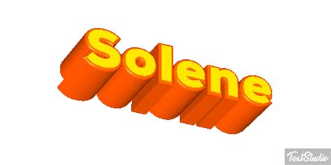 Solène Nombre Diseños De Logotipos  Animados