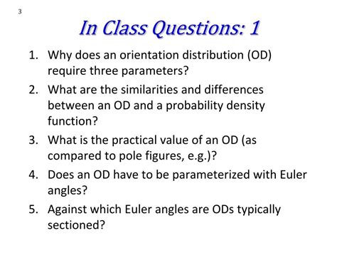 Ppt Orientation Distribution Definition Discrete Forms Examples
