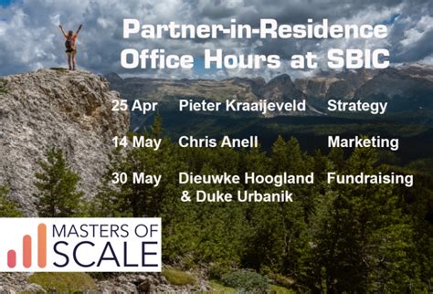Masters Of Scale Becomes A Sbic Community Partner Breakthrough Scaling Masters Of Scale