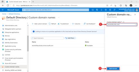 Add And Verify Your Custom Domain In Azure Active Directory