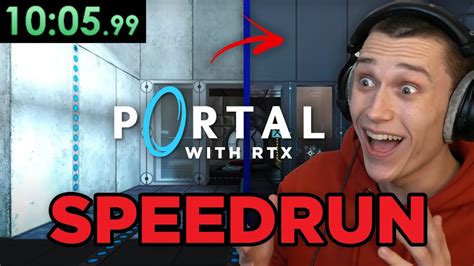Speedrunning Portal RTX YouTube