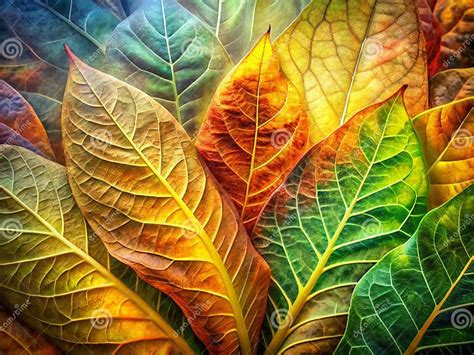 Unveiling The Surreal Double Exposure Tobacco Leaf Art A Botanical
