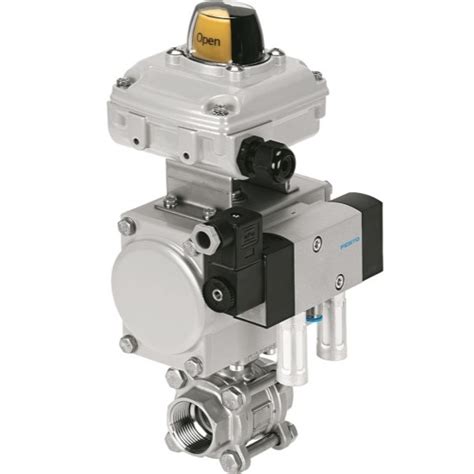 Festo Ball Valve Sensor And Actuator Assembly Braamd Store