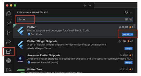 Vscode Flutter Extensions Watlab