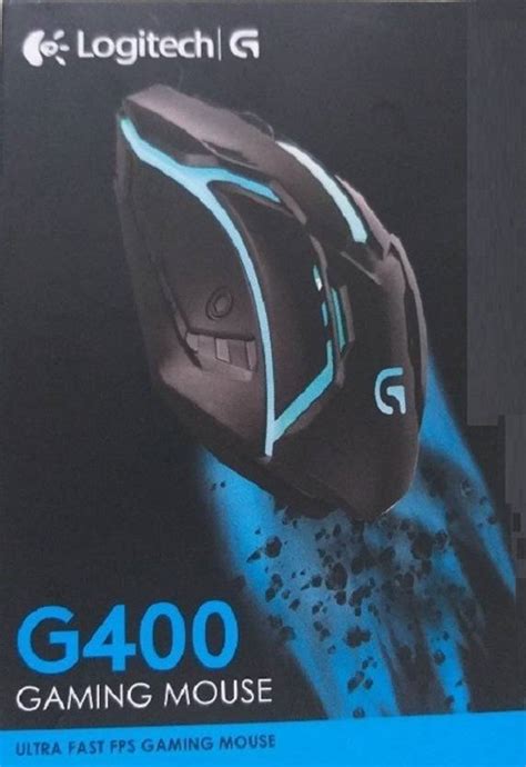 Logitech G400 Wired Ambidextrous Laser Gaming Mouse Logitech