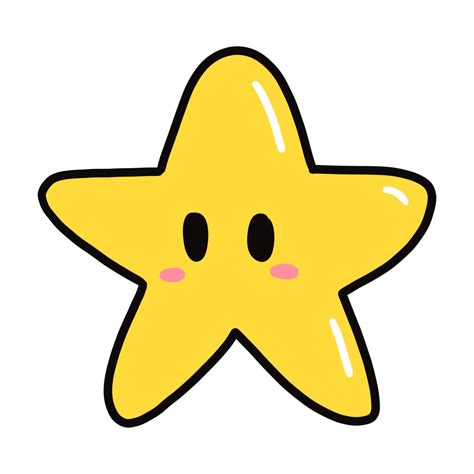 Star Cartoon Icon 35732536 Png