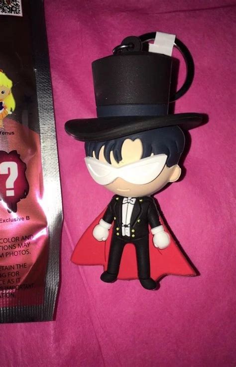 New 3d Figural Sailor Moon Tuxedo Mask And Queen Beryl Lot Of 2