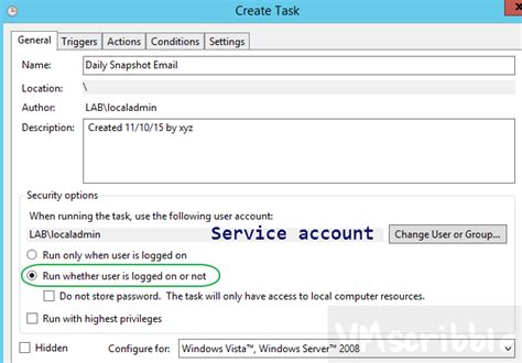 Powercli With Windows Server 2012 Task Scheduler