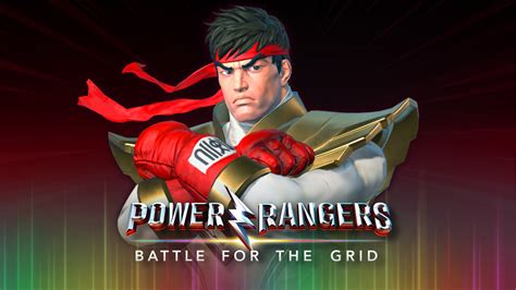 Ryu Helmetless Crimson Hawk Ranger Skin Power Rangers Battle For