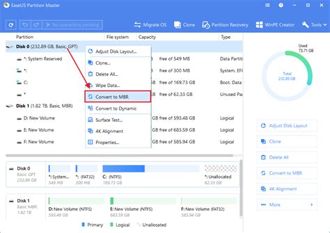 Convert Gpt To Mbr Without Data Loss With Gpt To Mbr Converter Easeus