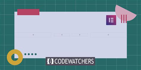 how to use elementor to make a stacked column codewatchers