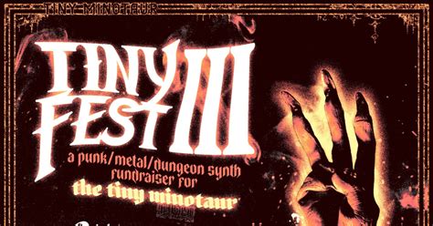 Tiny Fest 3 A Metalpunkdungeon Synth Fundraiser For The Tiny Tiny Fest 3 A Metalpunkdungeon Synth Fundraiser For The Tiny