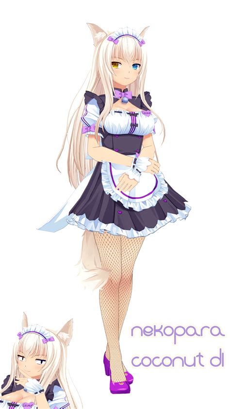 Mmd Model Dl Nekopara Coconut By Unluckycandyfox On Deviantart