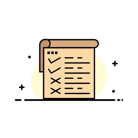 Checklist Testing Report Qa Business Logo Template Flat Color Vector Art At Vecteezy