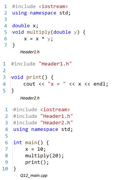 Solved Ex 12 Debug The Following Codes Such That The Main